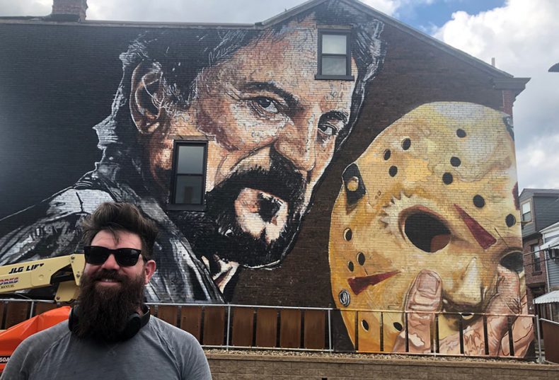 Lawrenceville Gets Amazing Tom Savini Mural – HorrorFix